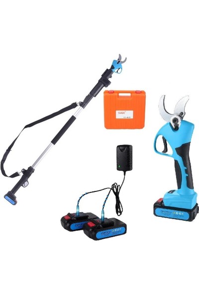 Suca Sc 8605 Akülü Uzatma Aparatlı Budama Makası 2 Akülü