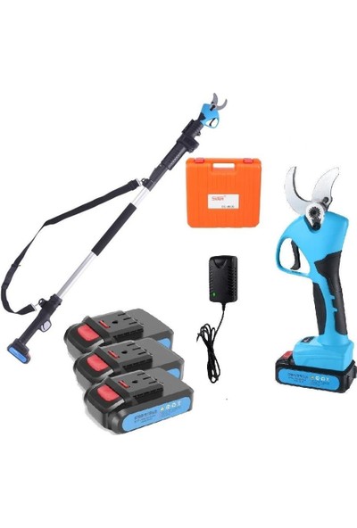Suca Sc 8605 Akülü Uzatma Aparatlı Budama Makası 3 Akülü