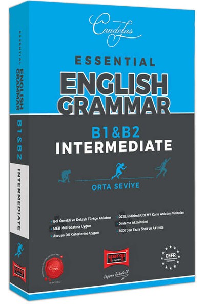Yargı Yayınevi Candelas Essential English Grammar B1&b2 Intermediate Orta Seviye Yargı Yayınevi Candelas Essential English Grammar B1&b2 Intermediate Orta Seviye