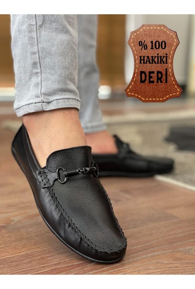 Muggo Montana Garantili Erkek Hakiki Deri Günlük Klasik Casual Ayakkabı