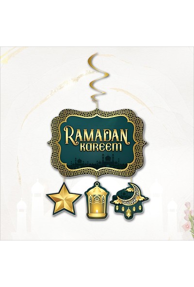 Ramadan Kareem Tavan Süsü - 130X33CM رمضان كريم ديكور السقف Ramadan Kareem Tavan Süsü - 130X33CM رمضان كريم ديكور السقف