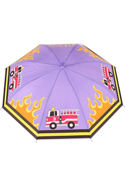 buradanaldım Düdüklü Çocuk Şemsiyesi Mor Itfaiye Desenli buradanaldım Düdüklü Çocuk Şemsiyesi Mor Itfaiye Desenli