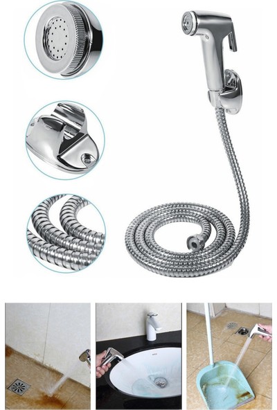 Xolo Tabancalı Musluk Taharetmatik Seti El Tuvalet Sprey Xolo Tabancalı Musluk Taharetmatik Seti El Tuvalet Sprey