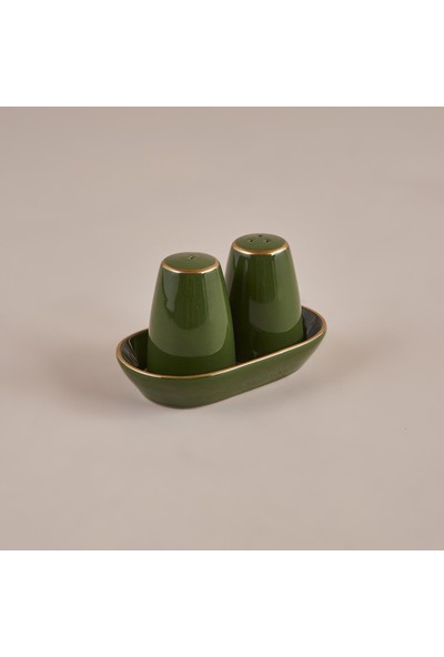 Bella Maison Allure Seramik Tuzluk-Biberlik Yeşil 13 x 8 x 7 cm Bella Maison Allure Seramik Tuzluk-Biberlik Yeşil 13 x 8 x 7 cm