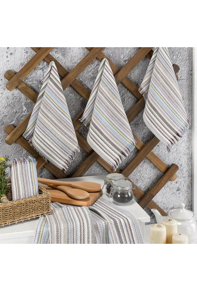 Vivamaison %100 Pamuk 3'lü 50X70 cm El Havlusu Kurulama Bezi Peşkir Vivamaison %100 Pamuk 3'lü 50X70 cm El Havlusu Kurulama Bezi Peşkir