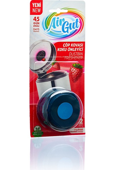 Airgut Çöp Kovası Koku Önleyici Çilek Bahçesi