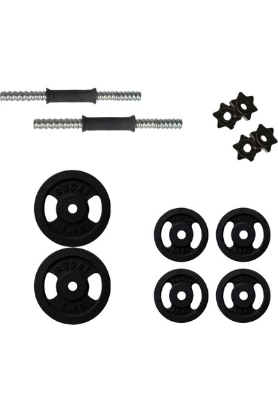 ACD Spor 23 kg Döküm Dambıl Ağırlık Set