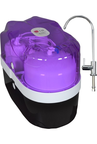 Oksijen Su Arıtma Cihazı 8 Litre Premium-Antibakteriyel Su Tankı