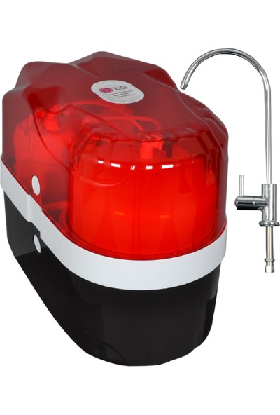 Oksijen Su Arıtma Cihazı 12 Aşamalı 8 Lt Antibakteriyel Çelik Tank