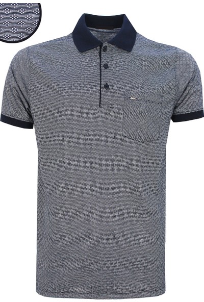 Varetta Erkek Lacivert Regular Kesim Polo Yaka Erkek T-Shirt Varetta Erkek Lacivert Regular Kesim Polo Yaka Erkek T-Shirt