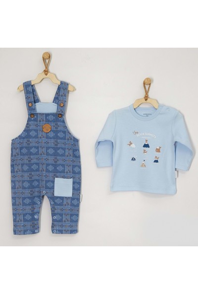 Andywawa Indigo Erkek Bebek Saloped - Andywawa - Indigo - 12-18 Ay - AC22134-İNDİGO-12-18 Ay