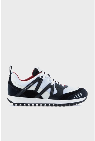 Emporio Armani Logolu Bağcıklı Hakiki Deri Sneaker Ayakkabı Erkek Ayakkabı X4X555 XM996 Q843 Emporio Armani Logolu Bağcıklı Hakiki Deri Sneaker Ayakkabı Erkek Ayakkabı X4X555 XM996 Q843