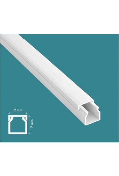 Mlk Yapışkanlı Kablo Kanalı 1 mt