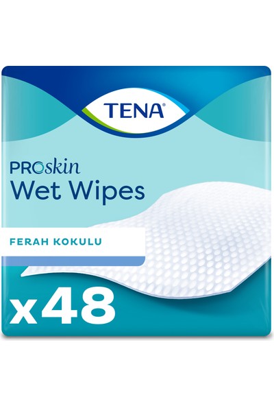 Tena Proskin 3'ü Bir Arada Vücut Temizleme Havlusu 48'li