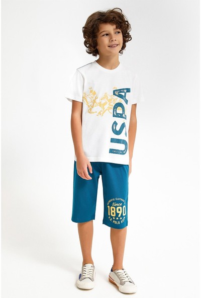 U.S. Polo Assn. U.s. Polo US1007-4 Erkek Çocuk Kapri Takım