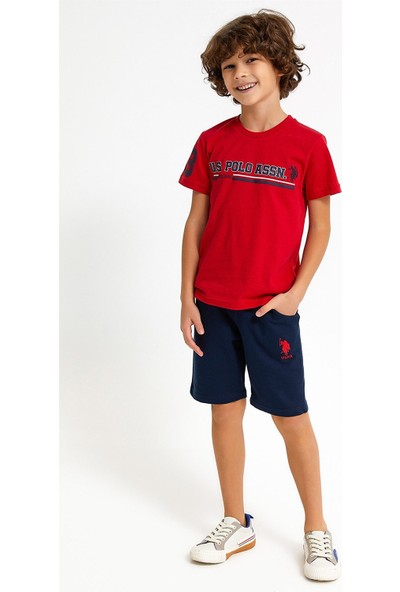 U.S. Polo Assn. U.s. Polo US1030-4 Erkek Çocuk Bermuda Takım