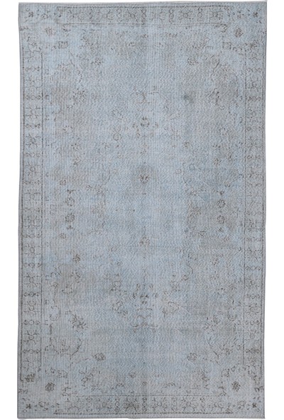 Naar Vintage Turkuaz / Kahve Halı 162X270 ~ 4.37 M2