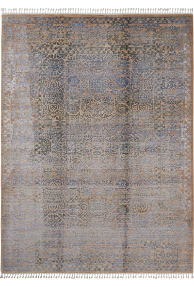 Naar Silk Touch Kahve / Gri 177 x 240 cm Halı ~ 4.25 M2