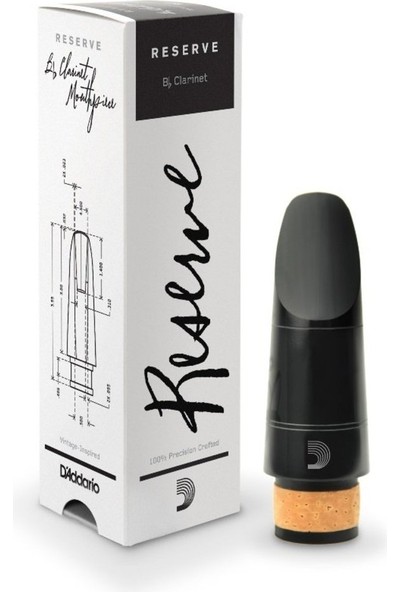Daddario Woodwinds MCR-X15E Sib Klarnet Beki (Medium Open) Daddario Woodwinds MCR-X15E Sib Klarnet Beki (Medium Open)