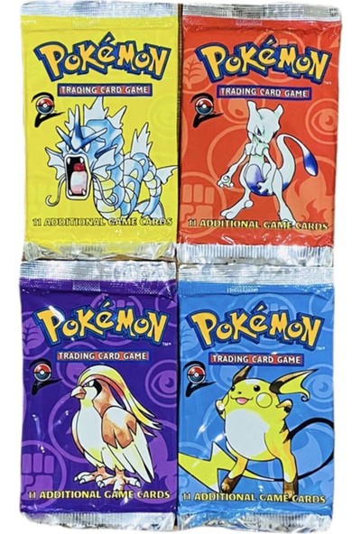 Masho Trend Pokemon Oyun Kartı 4 Paket - 44 Adet Oyun Kartları Nostalji Pikachu Kart Pokemon Kartı Masho Trend Pokemon Oyun Kartı 4 Paket - 44 Adet Oyun Kartları Nostalji Pikachu Kart Pokemon Kartı
