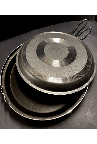 Qpazar Alüminyum Ikiz Balık Börek Pişirme Tavası 32 cm Qpazar Alüminyum Ikiz Balık Börek Pişirme Tavası 32 cm