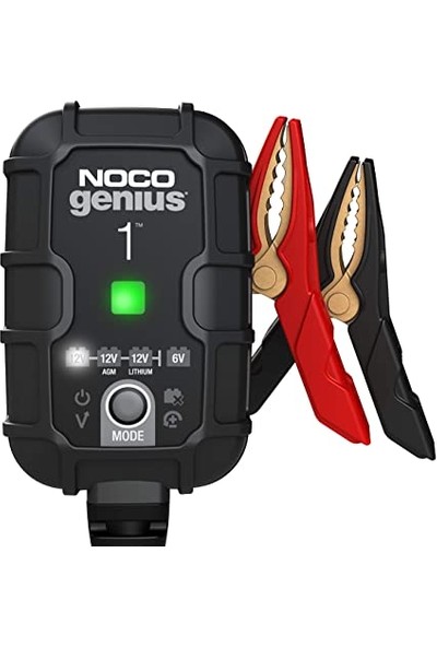 Charge Noco Genıus1, 1-Amp Tam Otomatik Akıllı Şarj Cihazı Charge Noco Genıus1, 1-Amp Tam Otomatik Akıllı Şarj Cihazı