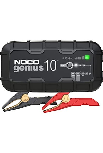 Charge Noco Genıus10, 10-Amp Tam Otomatik Akıllı Şarj Cihazı Charge Noco Genıus10, 10-Amp Tam Otomatik Akıllı Şarj Cihazı