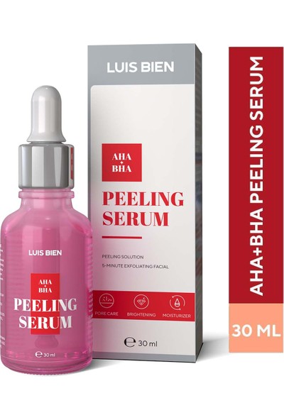 Luis Bien AHA+BHA Cilt Yenileyici Kırmızı Peeling Serum 30 ml (Aha 10% + Bha 2%) Luis Bien AHA+BHA Cilt Yenileyici Kırmızı Peeling Serum 30 ml (Aha 10% + Bha 2%)