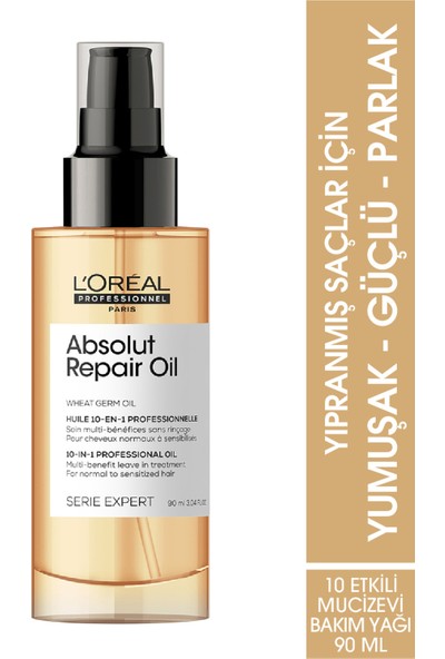 Loreal Professionnel Serie Expert Abslut Repair 10 In 1 Yıpranmış Saçlar Için 10 Etkili Mucize Bakım Spreyi 90 ml Loreal Professionnel Serie Expert Abslut Repair 10 In 1 Yıpranmış Saçlar Için 10 Etkili Mucize Bakım Spreyi 90 ml