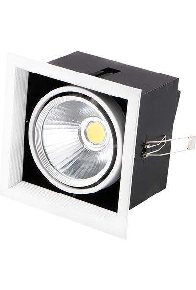 Global K2 KGD030 1X30W 4000K Ilık Beyaz Cob Ledli Gömme Mağaza Spotu Global K2 KGD030 1X30W 4000K Ilık Beyaz Cob Ledli Gömme Mağaza Spotu