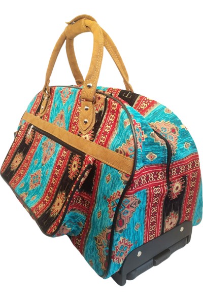 Erkan Seyahat Çantası Çekçekli Valiz