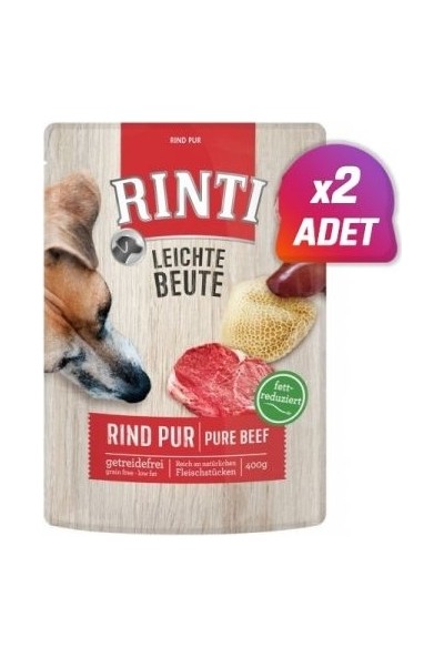2 Adet - Rinti Lb Dana Etli Tahılsız Köpek Konservesi 400 gr 2 Adet - Rinti Lb Dana Etli Tahılsız Köpek Konservesi 400 gr