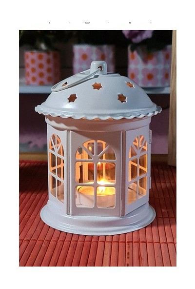 Evesen Dekoratif Fener Mumluk