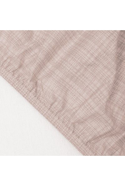 Ygz Home Tek Kişilik 100 x 200 cm. Pamuklu Kumaş Lastikli Çarşaf Mavi