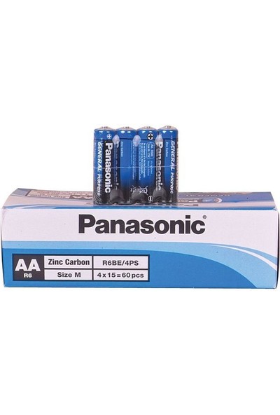 Xnews Panasonic Aa Kalem Pil 60LI Paket
