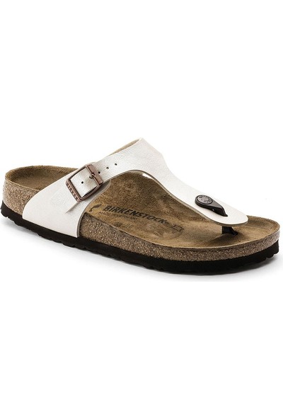 Birkenstock Gizeh 943871 Kadın Terlik Graceful Pearl White-Inci Birkenstock Gizeh 943871 Kadın Terlik Graceful Pearl White-Inci