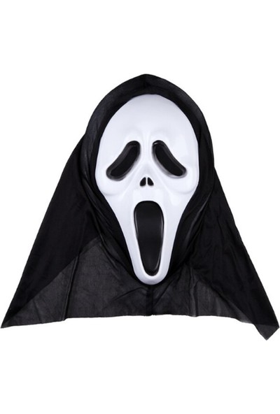 Samur Amazeus Kapşonlu Çığlık Maskesi Scream Maskesi