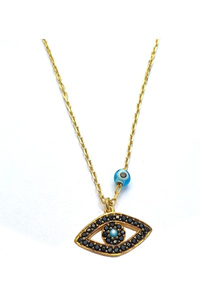 Pier Gümüş Gümüş Göz Kolye