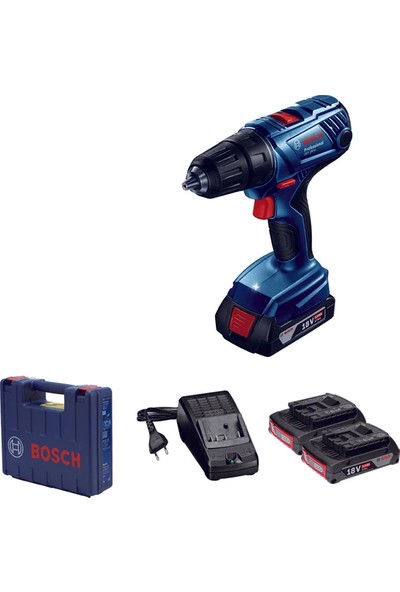 Bosch Professional Gsr 180-LI 18 Volt 2.0 Ah Akülü Darbesiz Delme/vidalama Bosch Professional Gsr 180-LI 18 Volt 2.0 Ah Akülü Darbesiz Delme/vidalama
