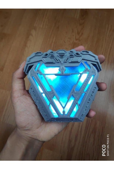 Kargolat Demir Adam Ark Reaktör [ınfinity War/endgame] Plastik Aparat