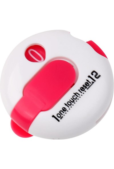 Yolanda Mini Kompakt Golf Sayacı - Golf Stroke Skoru Sayacı A3 Üzerinde Touch Reset Klipsini, Pembe ile Beyaz (Yurt Dışından) Yolanda Mini Kompakt Golf Sayacı - Golf Stroke Skoru Sayacı A3 Üzerinde Touch Reset Klipsini, Pembe ile Beyaz (Yurt Dışından)