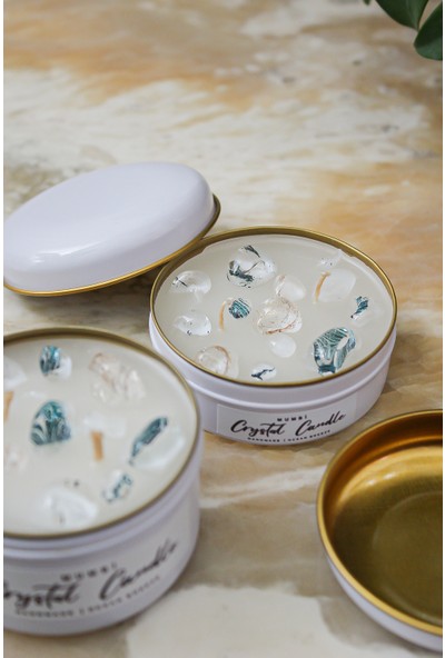 2'li Set Mum, Teneke Mum, El Yapımı (Kokulu Mum)