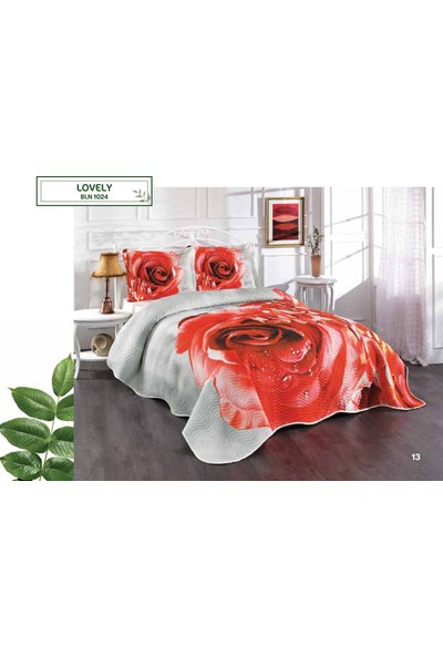 Belenay Yatak Örtüsü Kapitoneli Çift Kişilik Lovely Belenay Yatak Örtüsü Kapitoneli Çift Kişilik Lovely