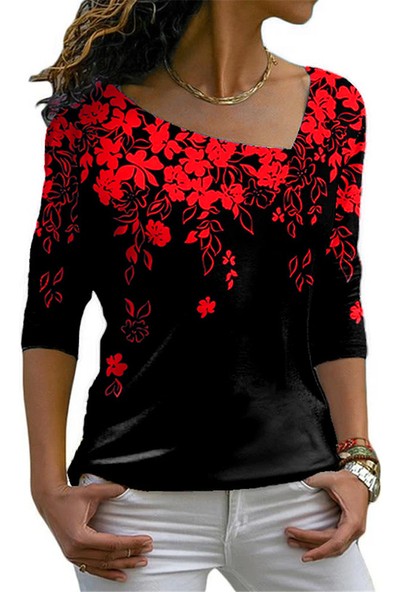 Palyshery 3/4 Kol Kadın Tişört Üsti (Yurt Dışından) Palyshery 3/4 Kol Kadın Tişört Üsti (Yurt Dışından)