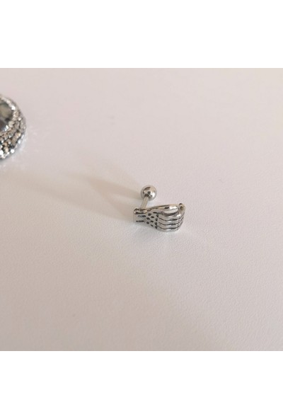 Bylin Cerrahi Çelik Iskelet El Piercing 6 mm