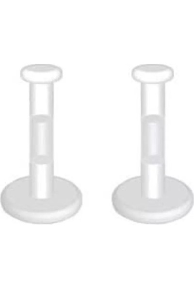 Bylin Bioplastik Iki Adet Görünmez Piercing - Bar Uzunluğu 6 mm Bylin Bioplastik Iki Adet Görünmez Piercing - Bar Uzunluğu 6 mm