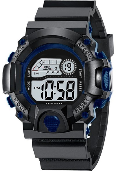 Saatse Dijital Spor Kronometre Alarm 3ATM CHR894 Erkek Genç/çocuk Kol Saati Saatse Dijital Spor Kronometre Alarm 3ATM CHR894 Erkek Genç/çocuk Kol Saati
