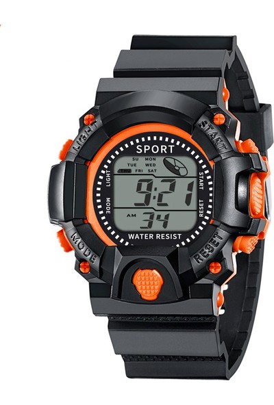 Saatse Dijital Spor Kronometre Alarm 3ATM CHR894 Erkek Genç/çocuk Kol Saati Saatse Dijital Spor Kronometre Alarm 3ATM CHR894 Erkek Genç/çocuk Kol Saati