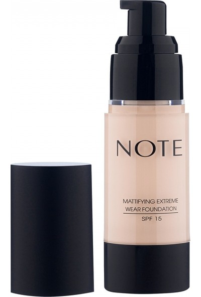 Note Mattifying Extreme Wear Fondöten Mat Bitiş 126 Nude Ivory Note Mattifying Extreme Wear Fondöten Mat Bitiş 126 Nude Ivory