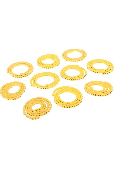 Lovıver Pvc Sarı Kablo Tel Işaretleyiciler Etiketleri Etiket Yönetimi 0.75MM² Ec-0 (Yurt Dışından) Lovıver Pvc Sarı Kablo Tel Işaretleyiciler Etiketleri Etiket Yönetimi 0.75MM² Ec-0 (Yurt Dışından)